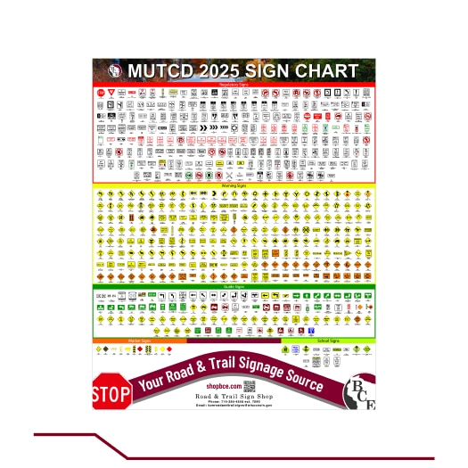 BCE MUTCD POSTER DECAL