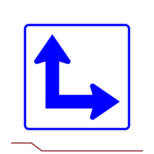 MP6-6R DIRECTIONAL ARROW COMBO - UP AND RIGHT ARROW