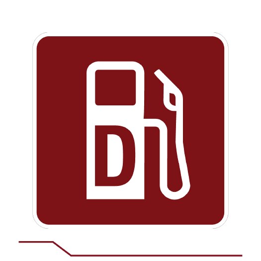 RS-032D GAS-DIESEL SYMBOL