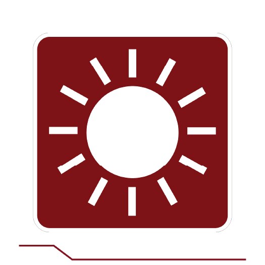 RS-228 WEATHER-SUNNY SYMBOL